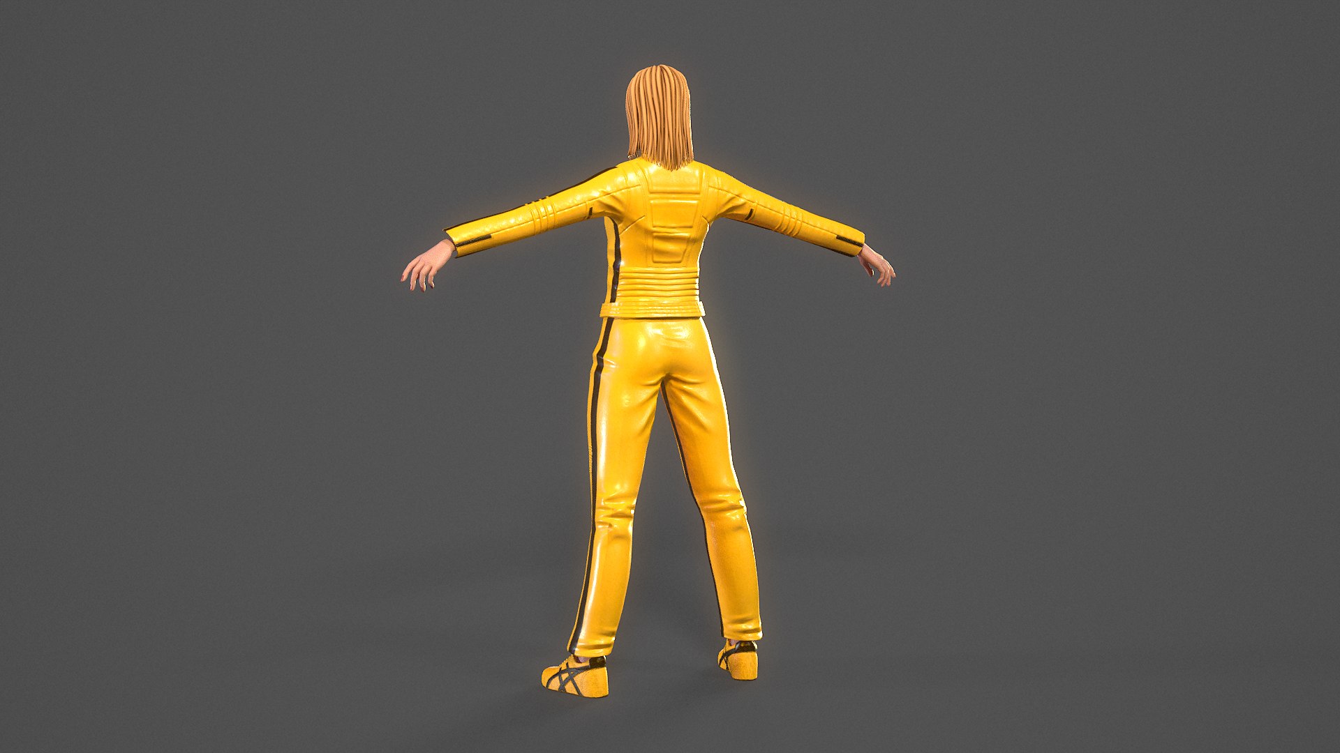 Beatrix Kiddo Rig 3D Model - TurboSquid 2369376