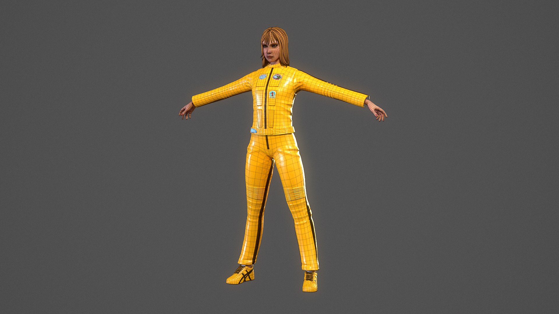 Beatrix Kiddo Rig 3D Model - TurboSquid 2369376