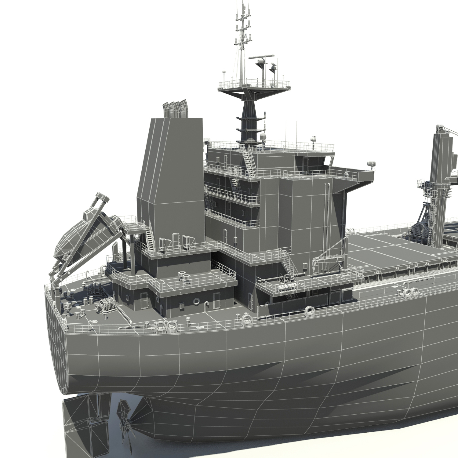 geared handymax ship