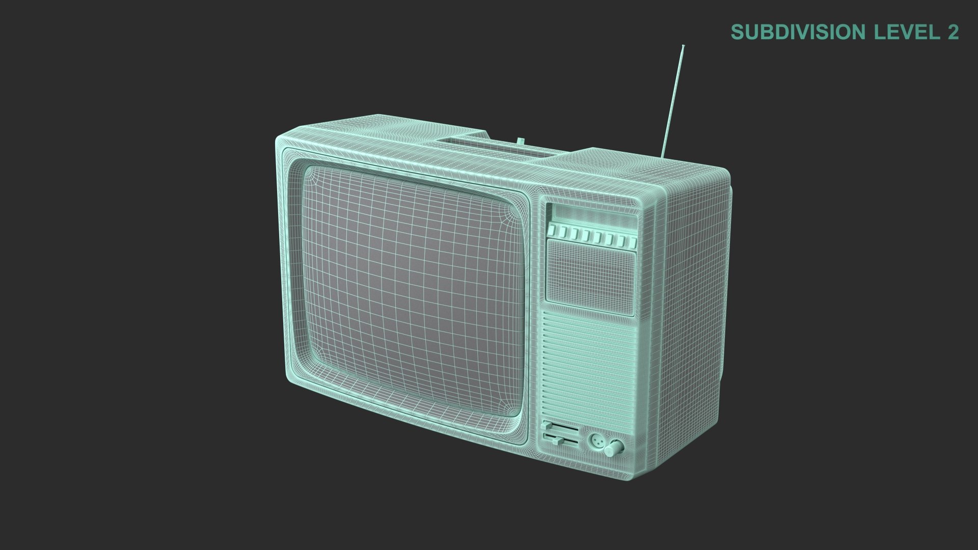 Retro Tv 3D Model - TurboSquid 1871153