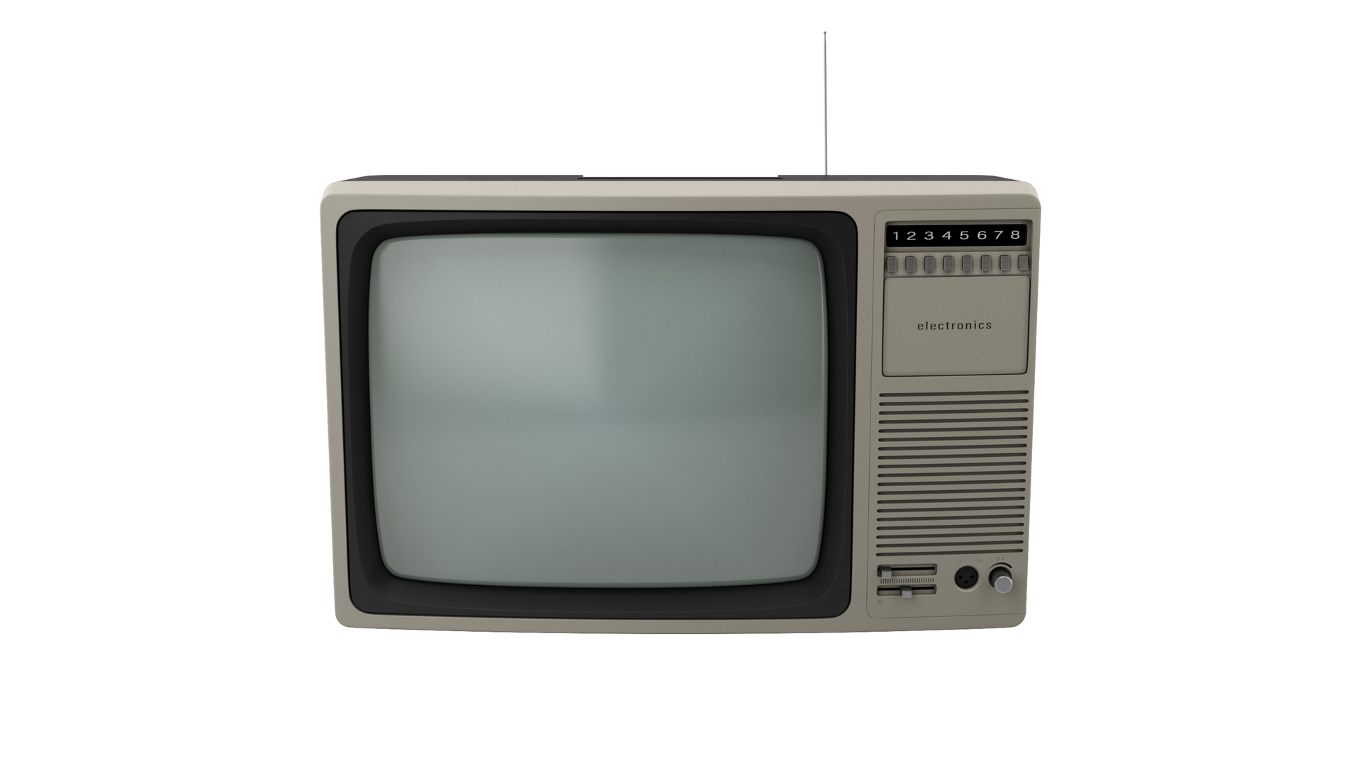 Retro Tv 3D Model - TurboSquid 1871153