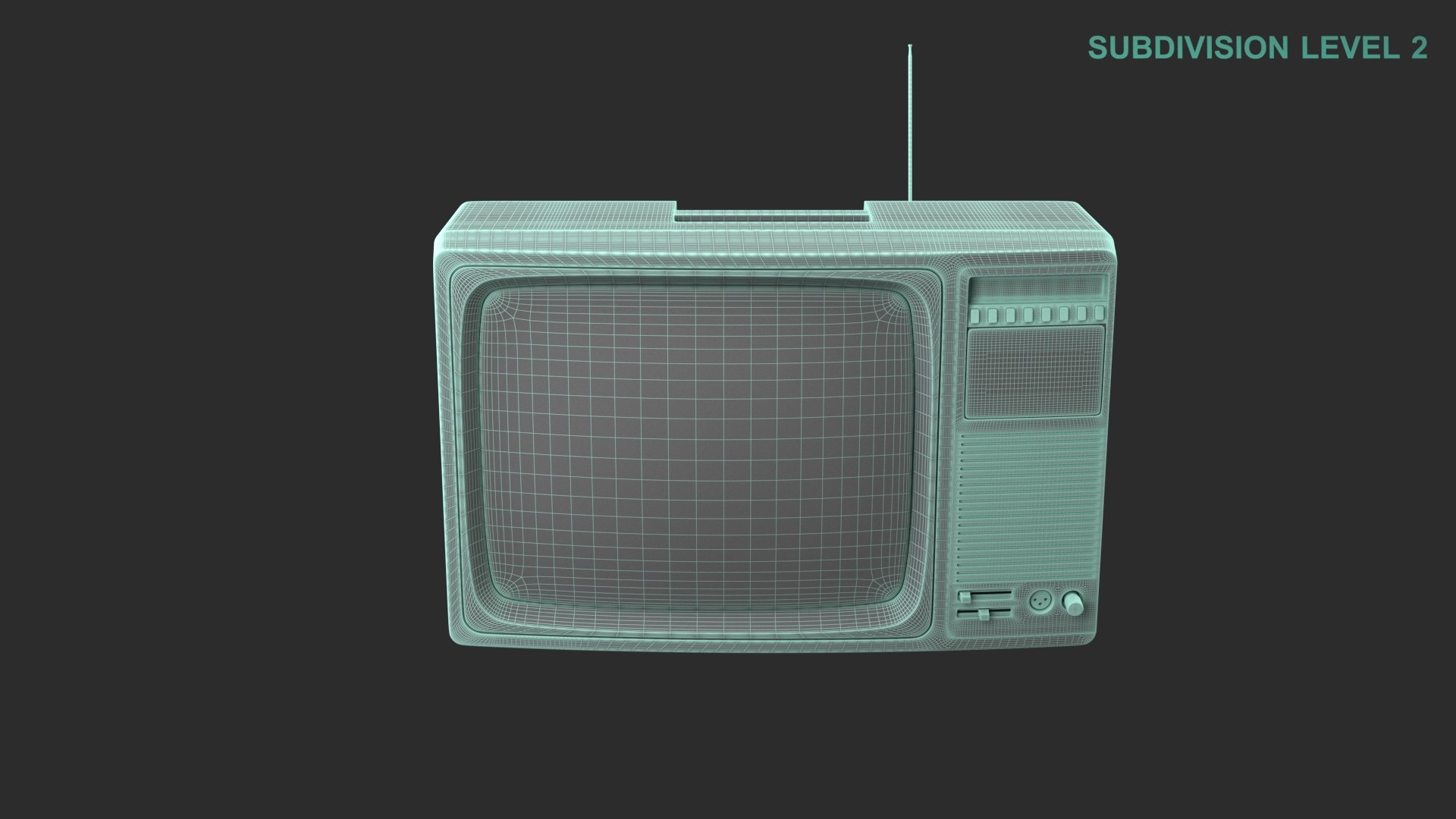 Retro Tv 3D Model - TurboSquid 1871153