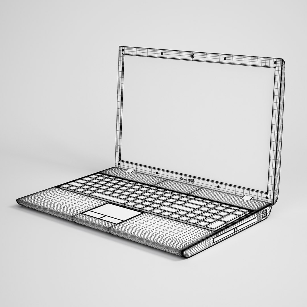 3d Laptop Model