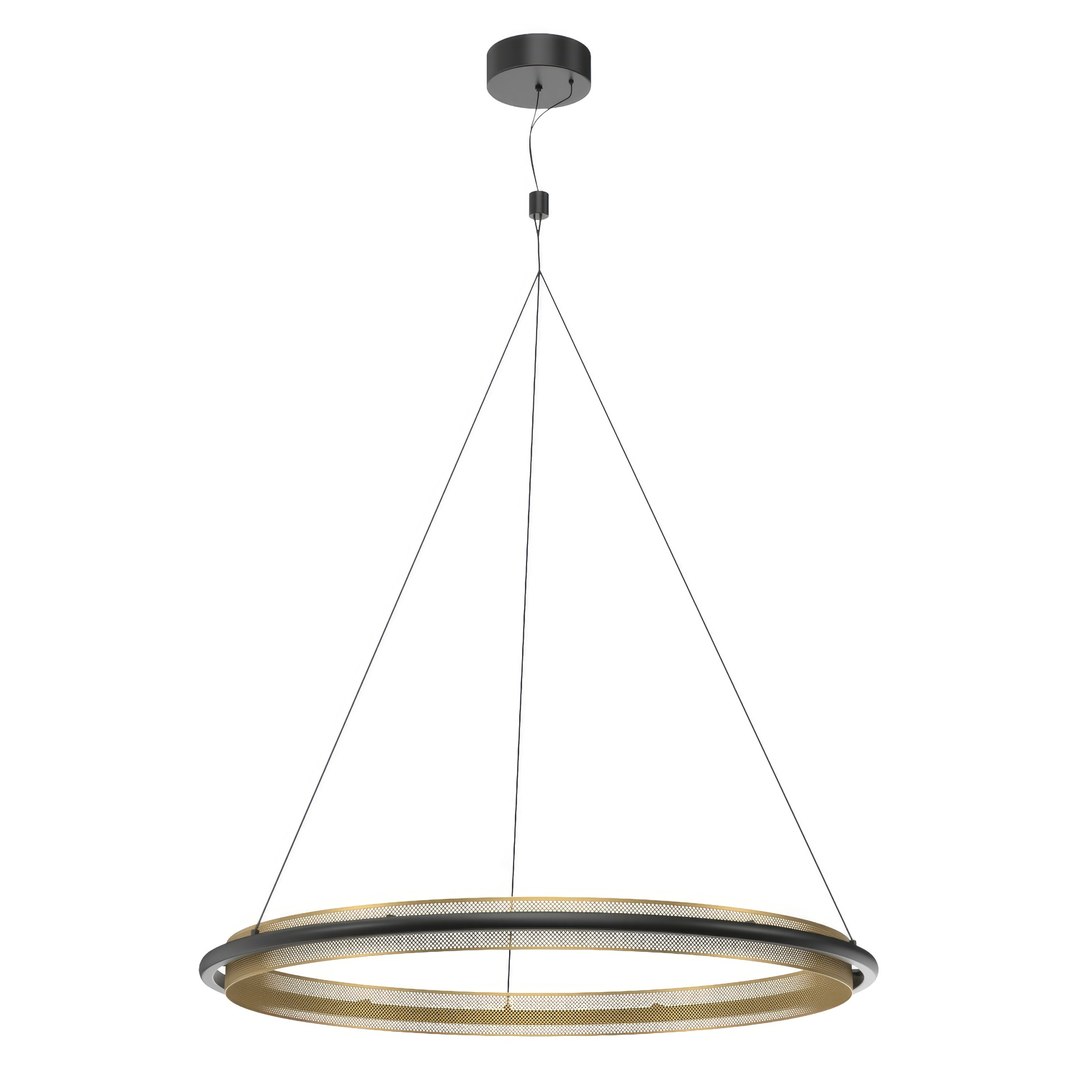 Perforated Single LED Chandelier 3D Model - TurboSquid 2087669