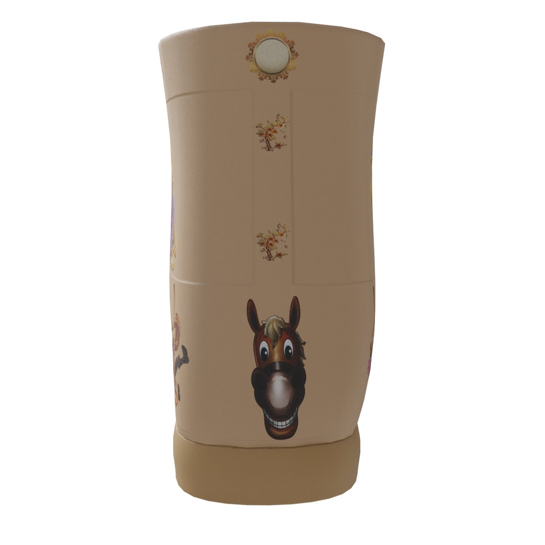 3D Princess Rapunzel Boots Model - TurboSquid 2269501