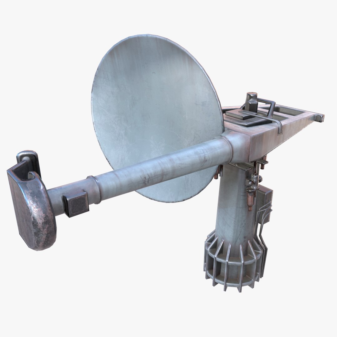 3D Model AN SPS-30 Radar - TurboSquid 1909542