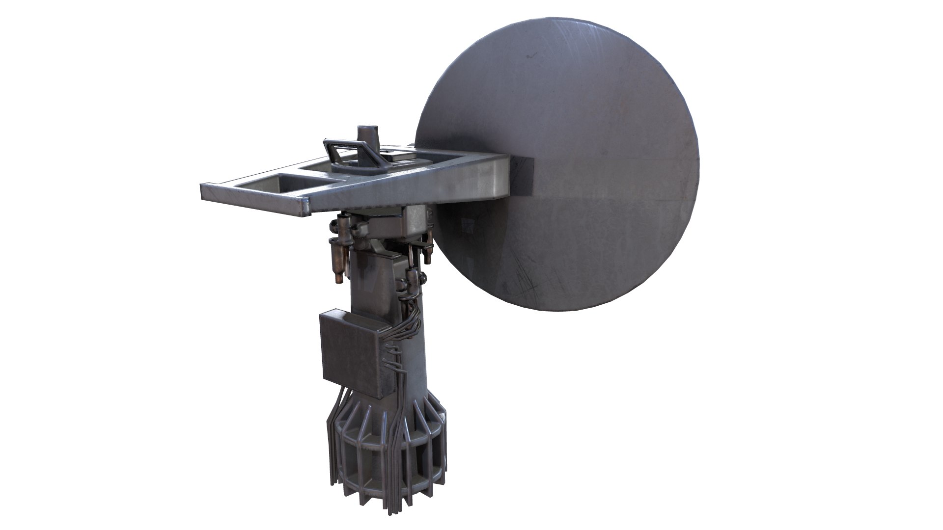 3D Model AN SPS-30 Radar - TurboSquid 1909542