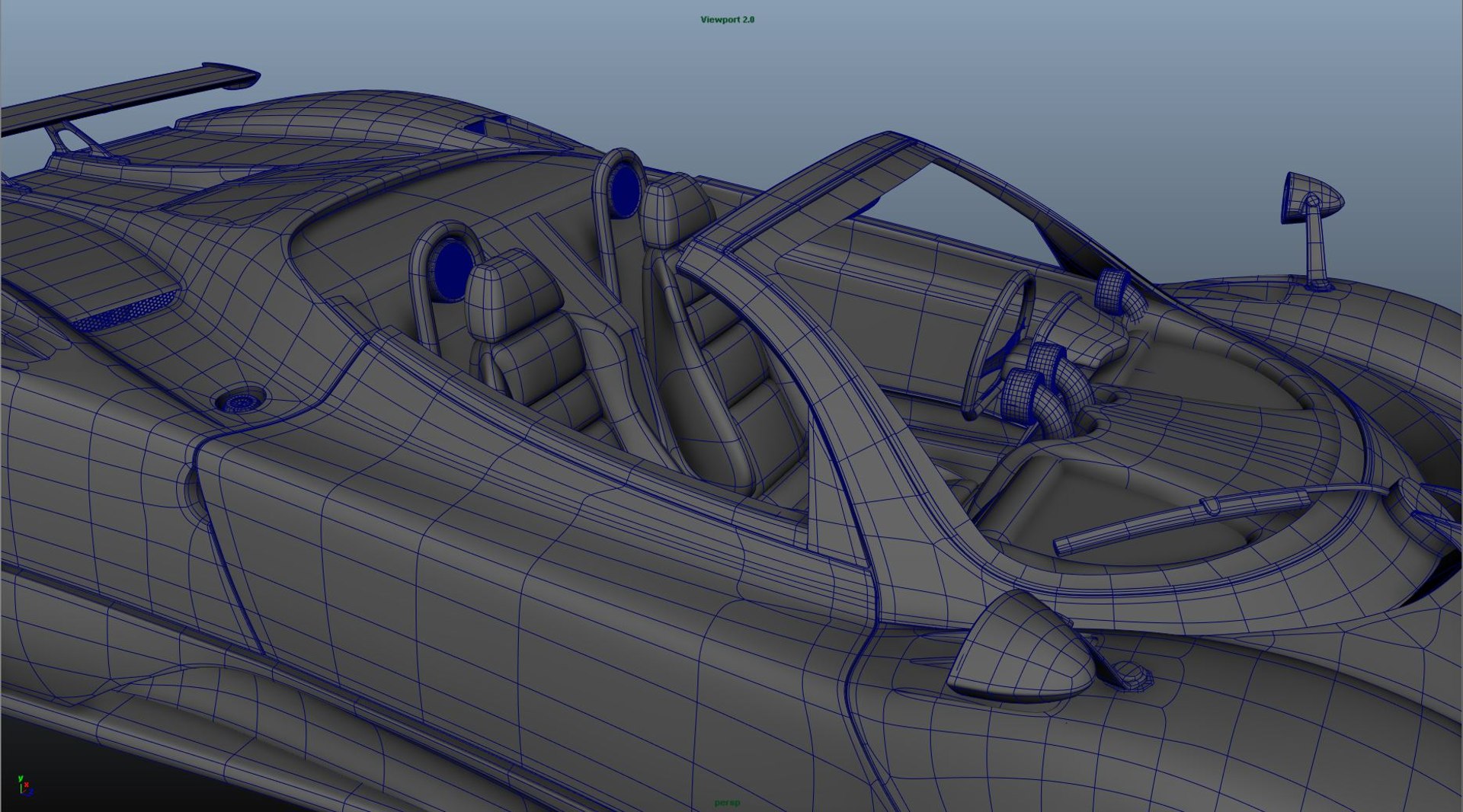 3d Model Pagani Zonda