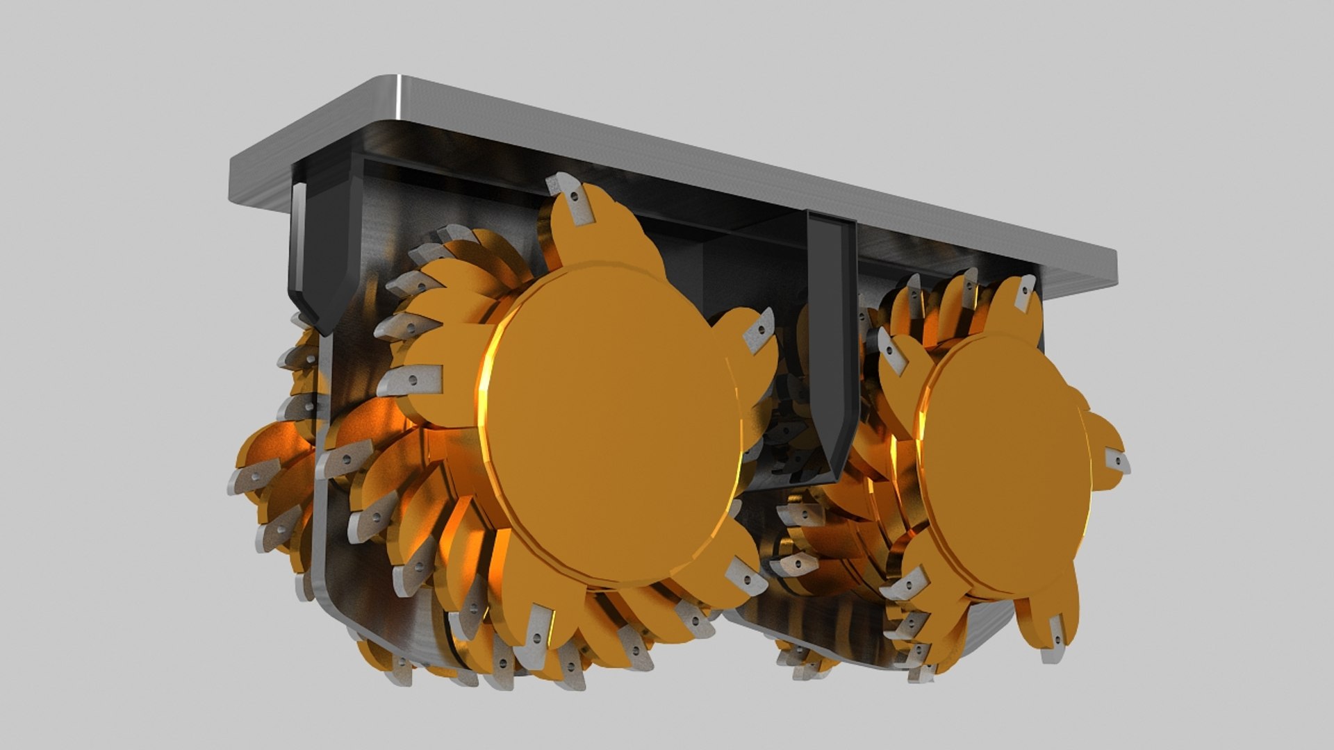 free digging machine 3d model