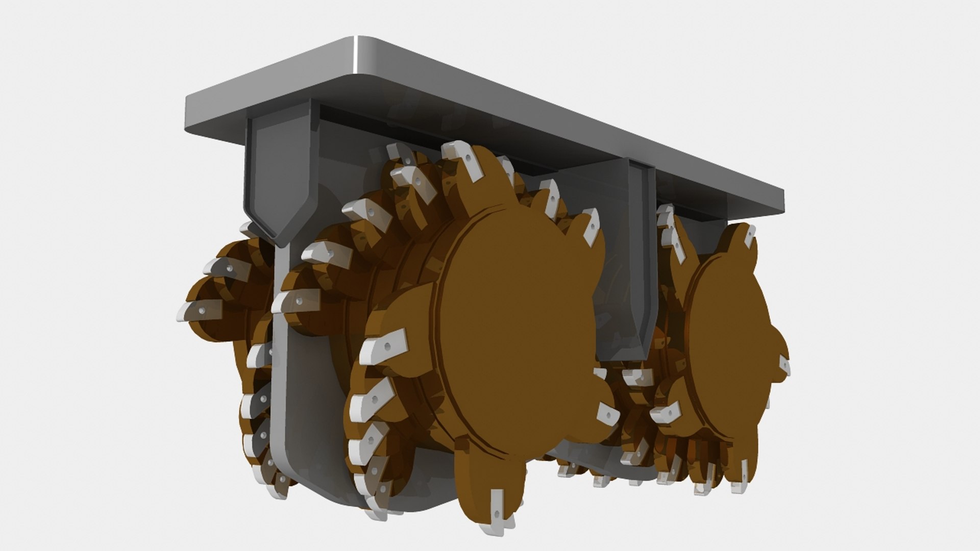 free digging machine 3d model