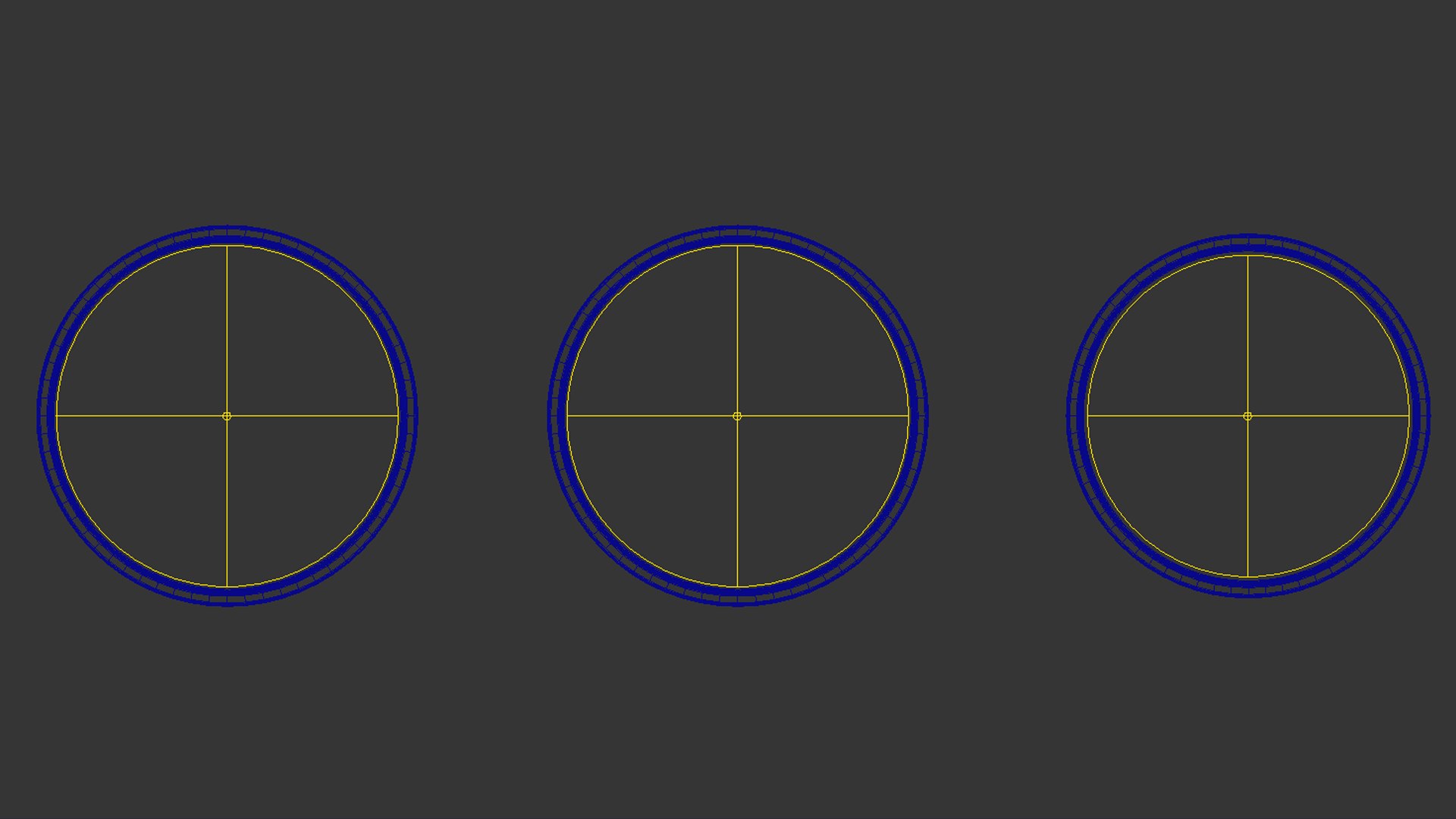 3D Arch Surface Round by Simon Ceiling light Spot - TurboSquid 2125279