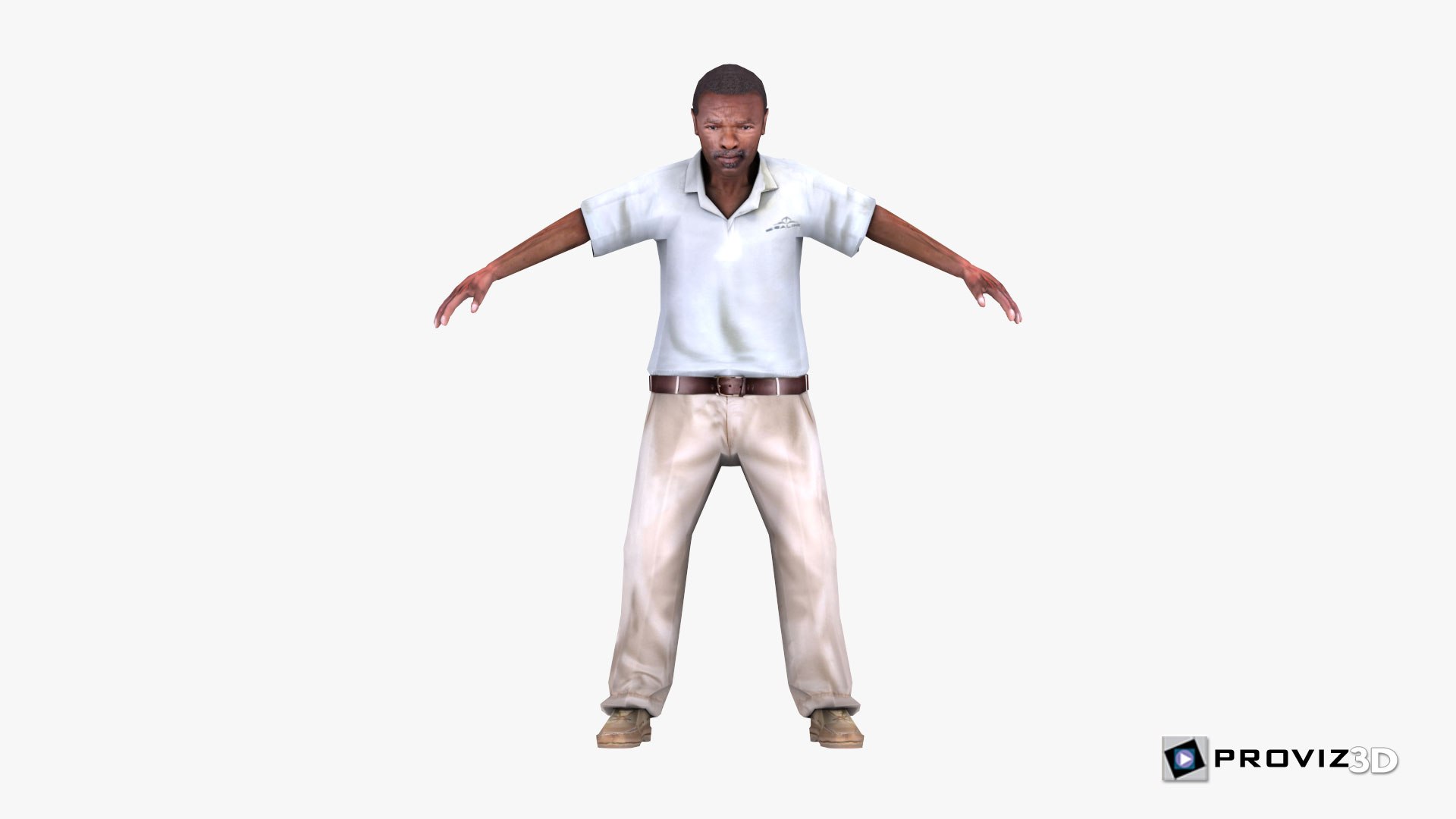 3d Model Elderly People