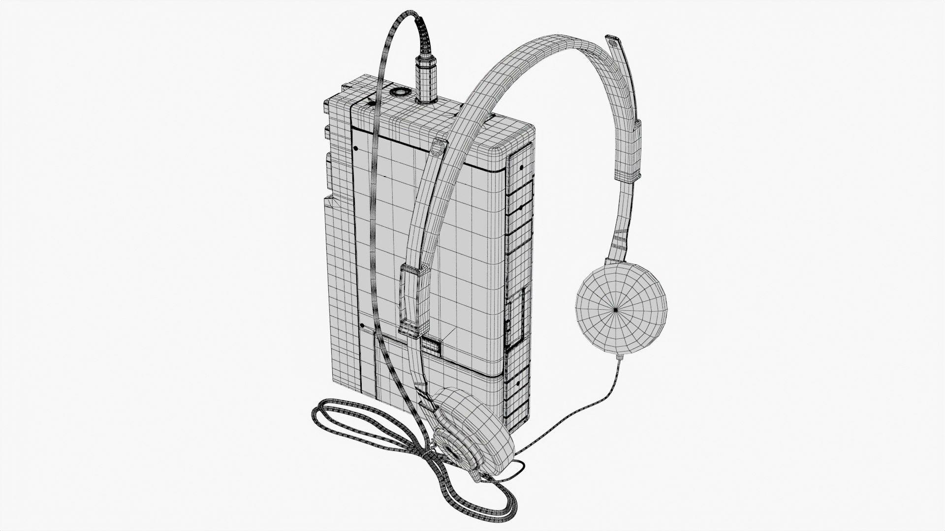 Sony Walkman C 3D Model - TurboSquid 2233751