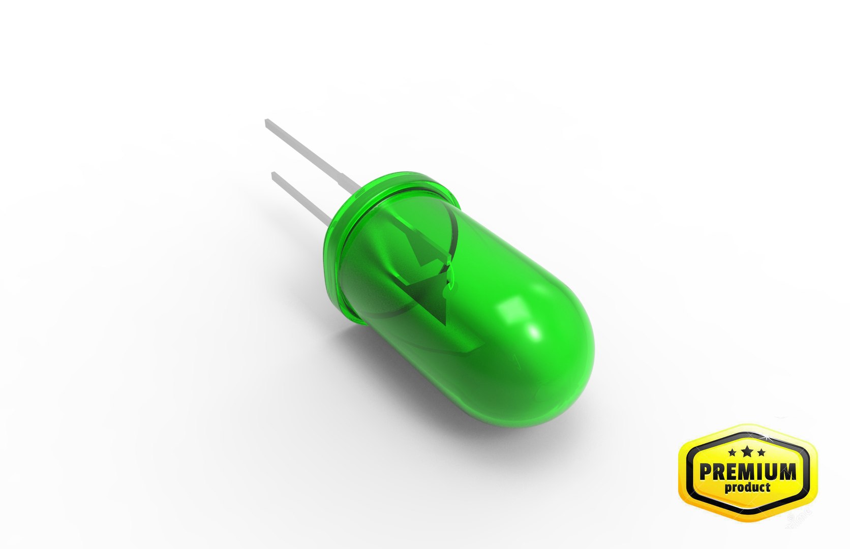 max led green lamp