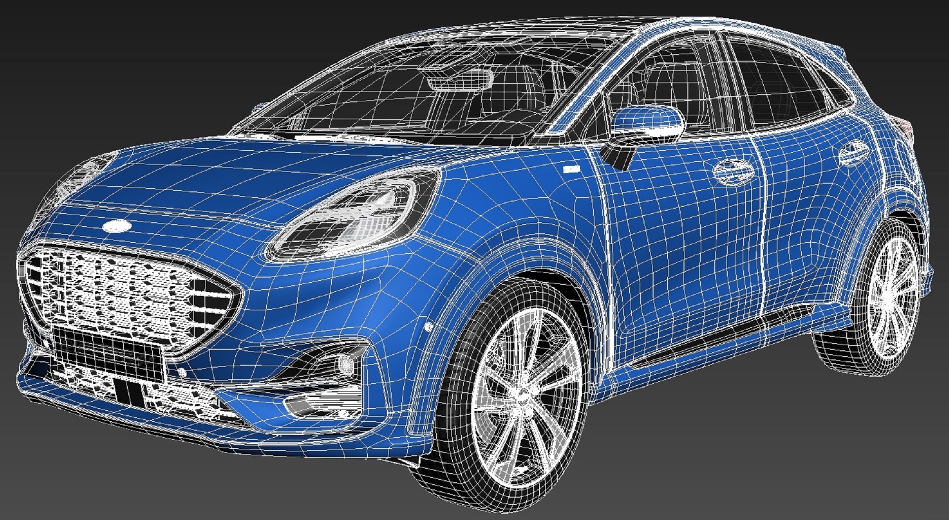 Ford Puma 2020 3D - TurboSquid 1838248