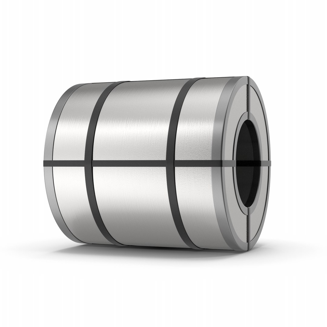 3D Steel Coil Reel Model - TurboSquid 2113667
