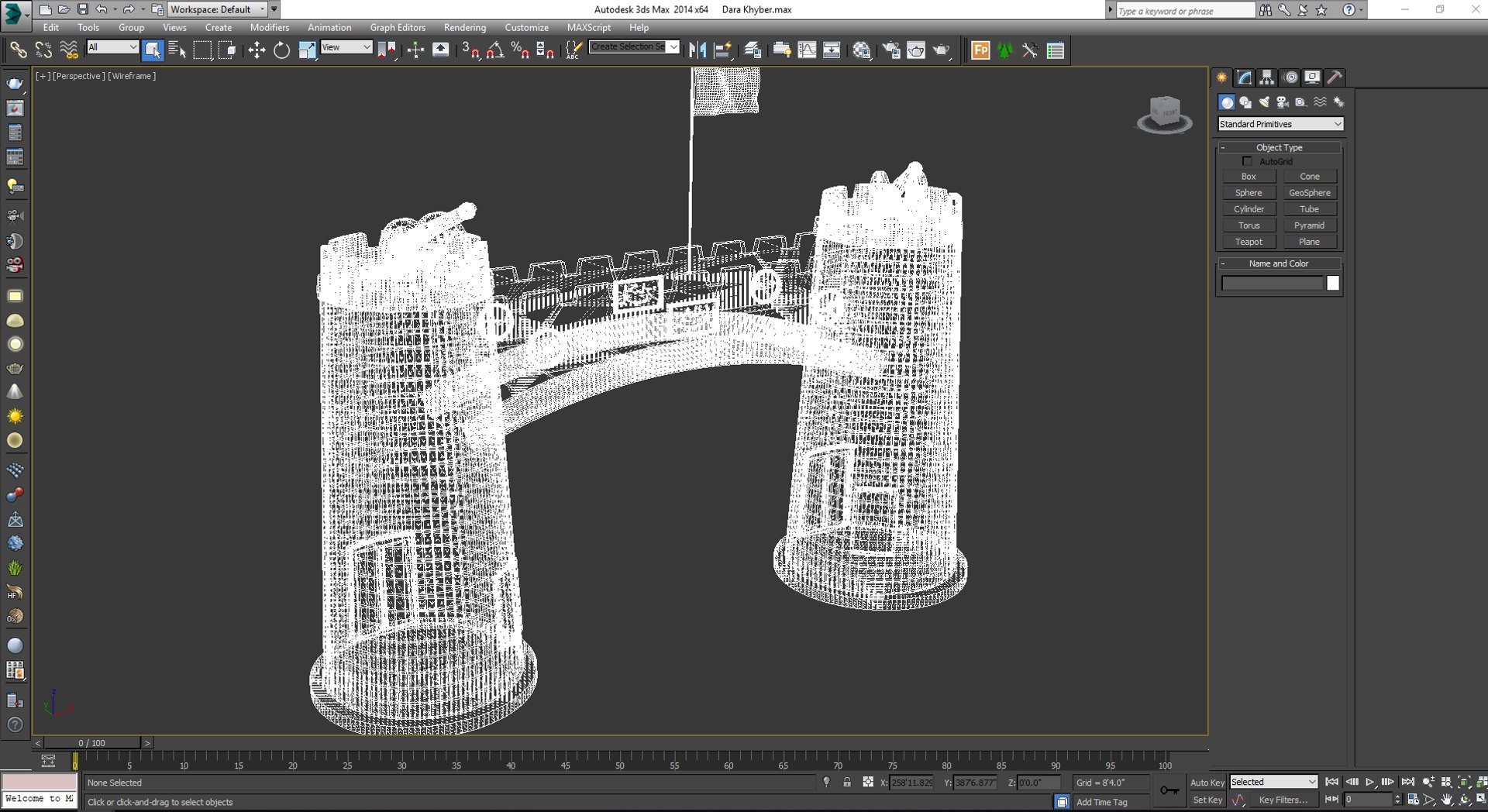 3D Khyber Pass Gate - TurboSquid 1294573
