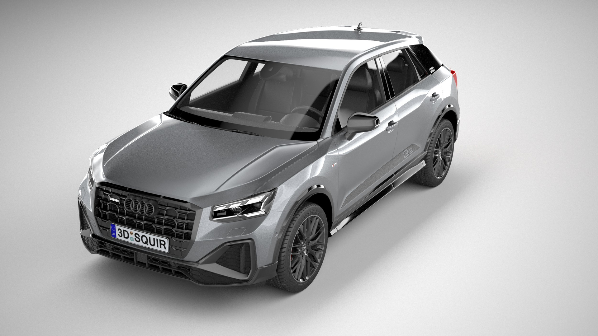 Audi Q2 S-line 3D Model - TurboSquid 1689656