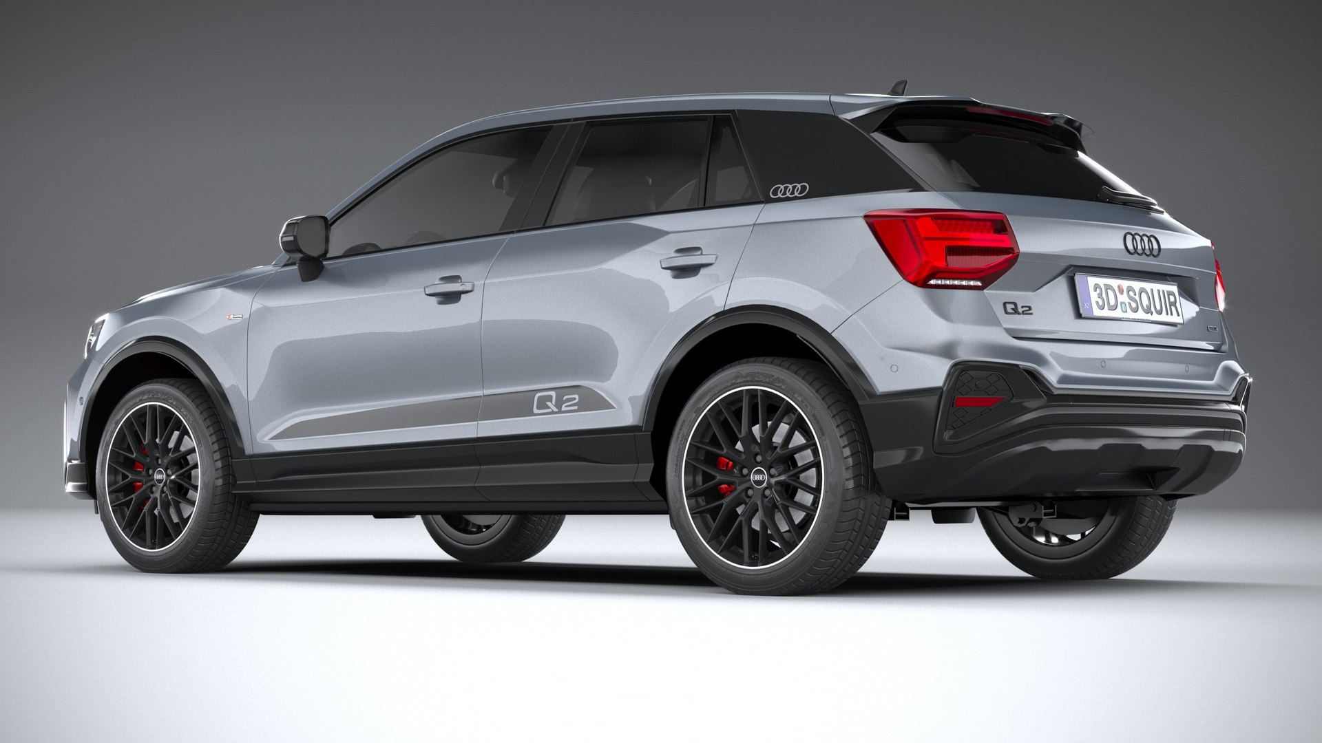 Audi Q2 S-line 3D Model - TurboSquid 1689656