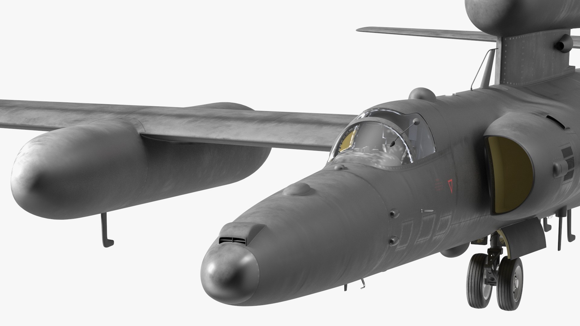 3D model U2 Dragon Lady High Altitude Aircraft - TurboSquid 2091878