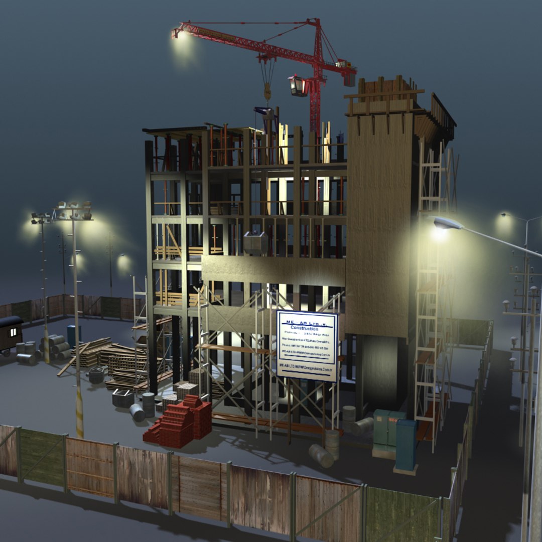 Maya Construction Night Day