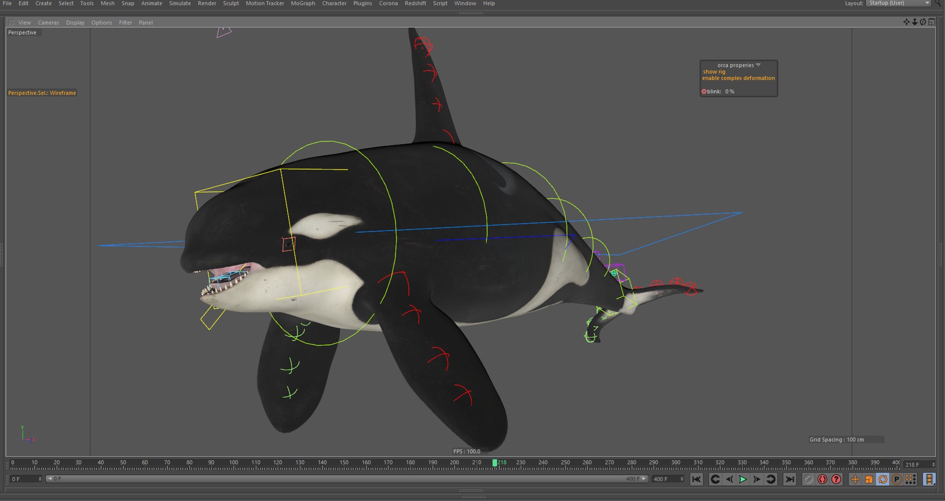 Killer whale orca rigged 3D model - TurboSquid 1336156