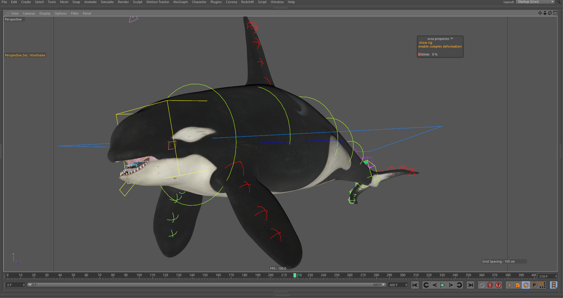 Killer whale orca rigged 3D model - TurboSquid 1336156