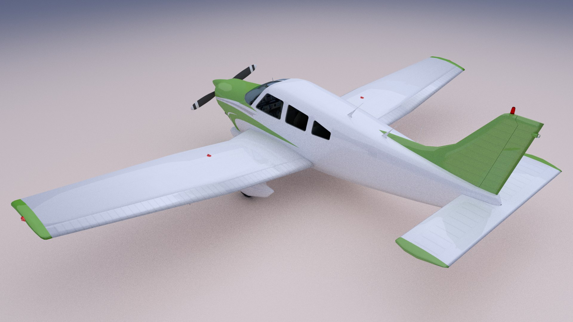 Pa28 Instruments Panel 3D Model - TurboSquid 1153172