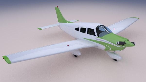 Pa28 instruments panel 3D model - TurboSquid 1153172