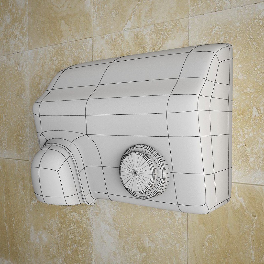 3d Model Of Hand Dryer Hand-dryer