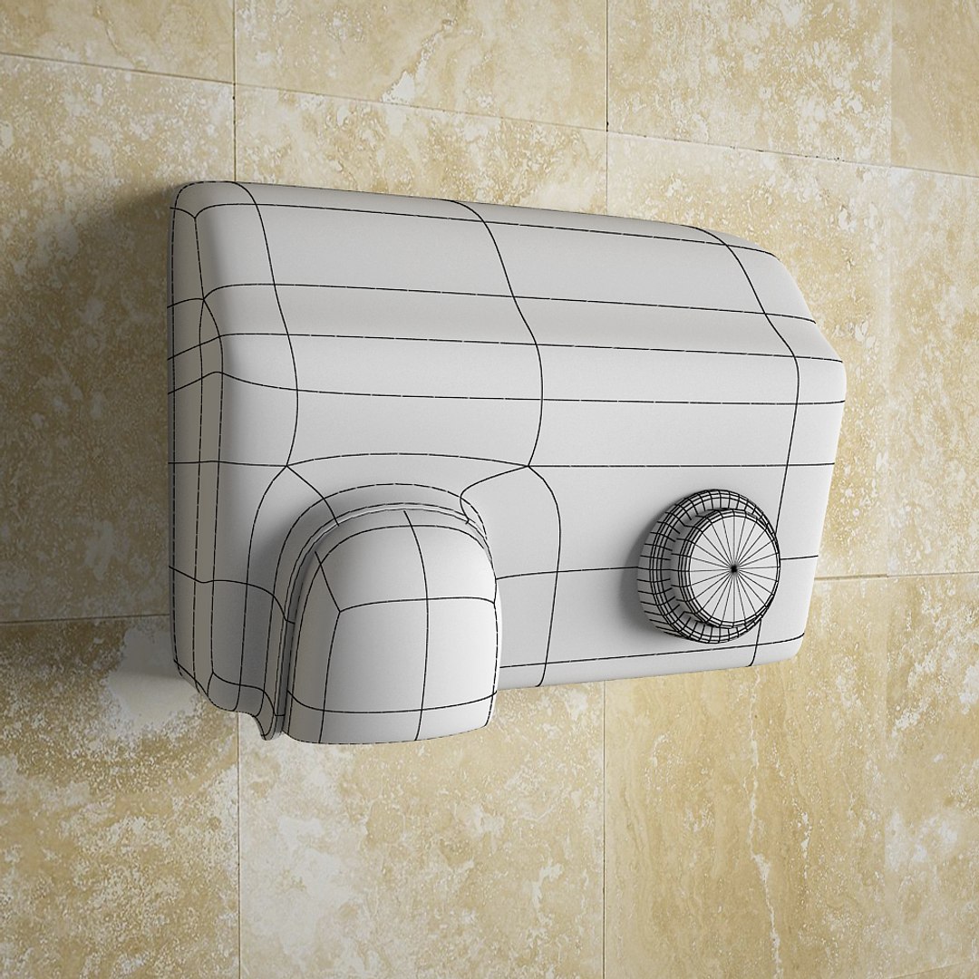 3d Model Of Hand Dryer Hand-dryer
