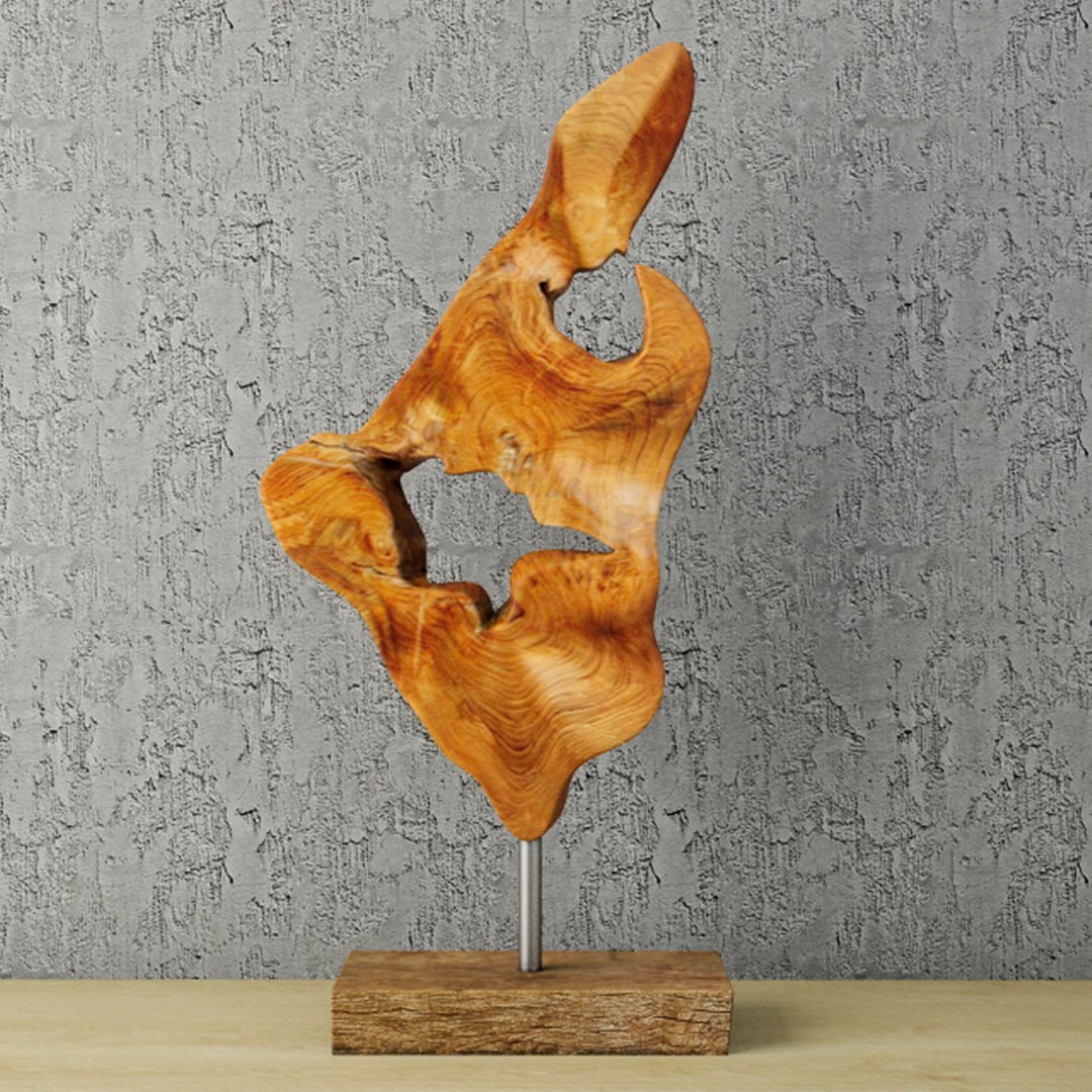 3D decoration teak wood model - TurboSquid 1198616