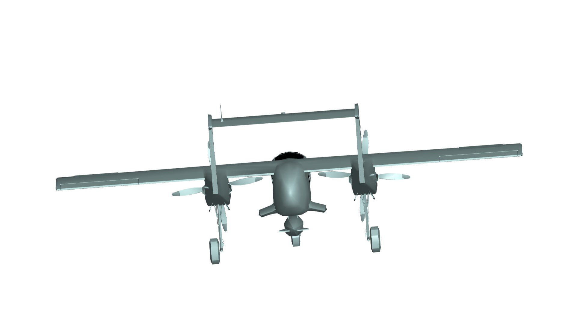 North American Rockwell OV-10 Bronco 3D - TurboSquid 1986564
