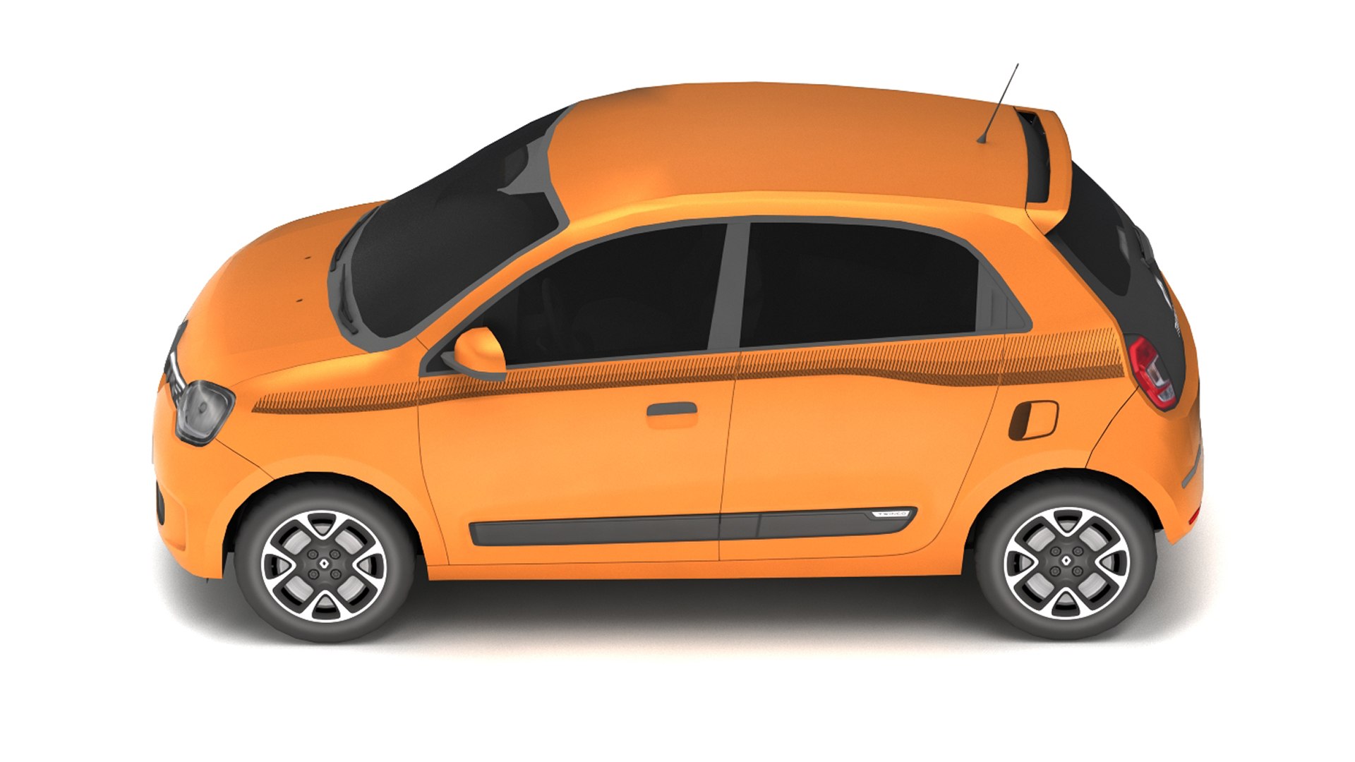 Realistic Mobile Car 1 3D - TurboSquid 1941574