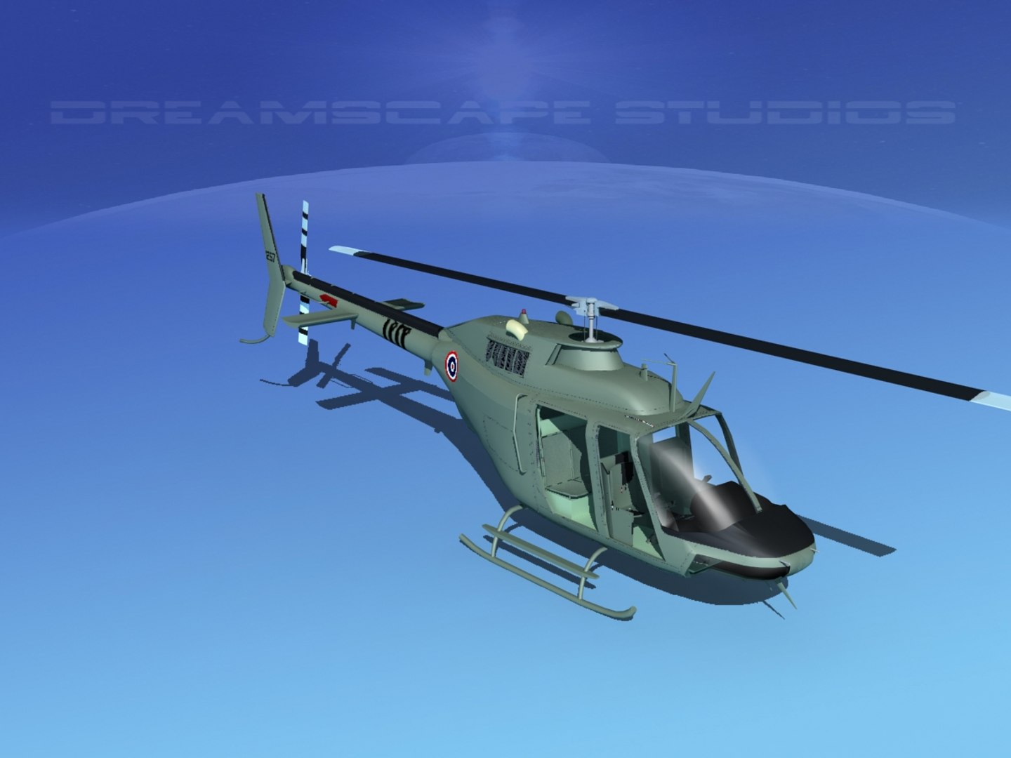 3D Rotor Oh-58 Bell 206 Model - TurboSquid 1219451