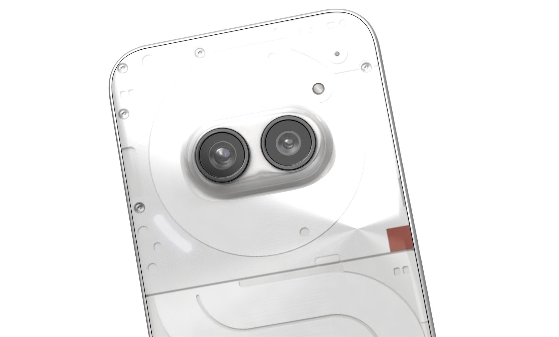 3D Model Nothing Phone 2a White - TurboSquid 2279106