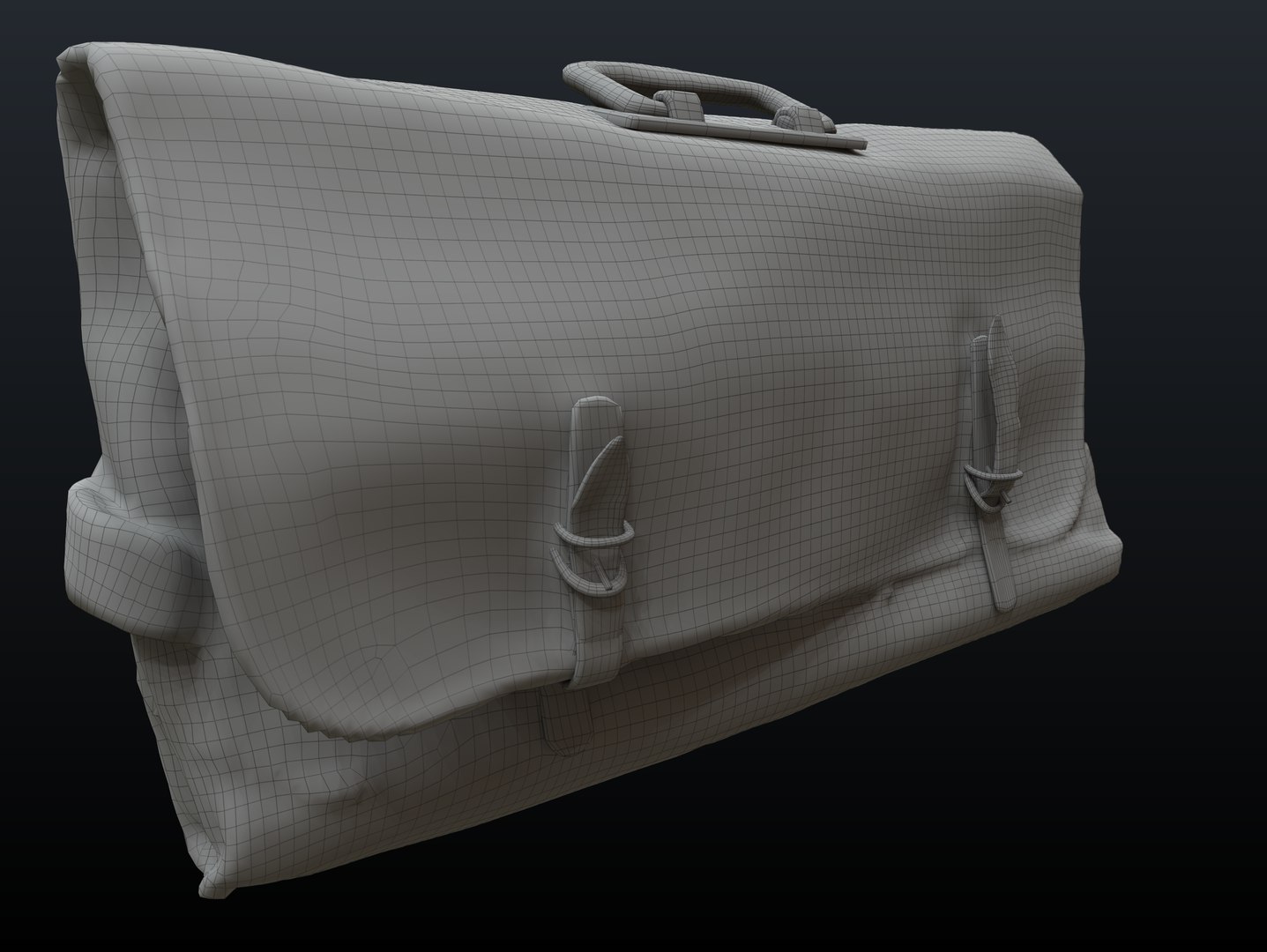 3D 34 Satchel - TurboSquid 1258522