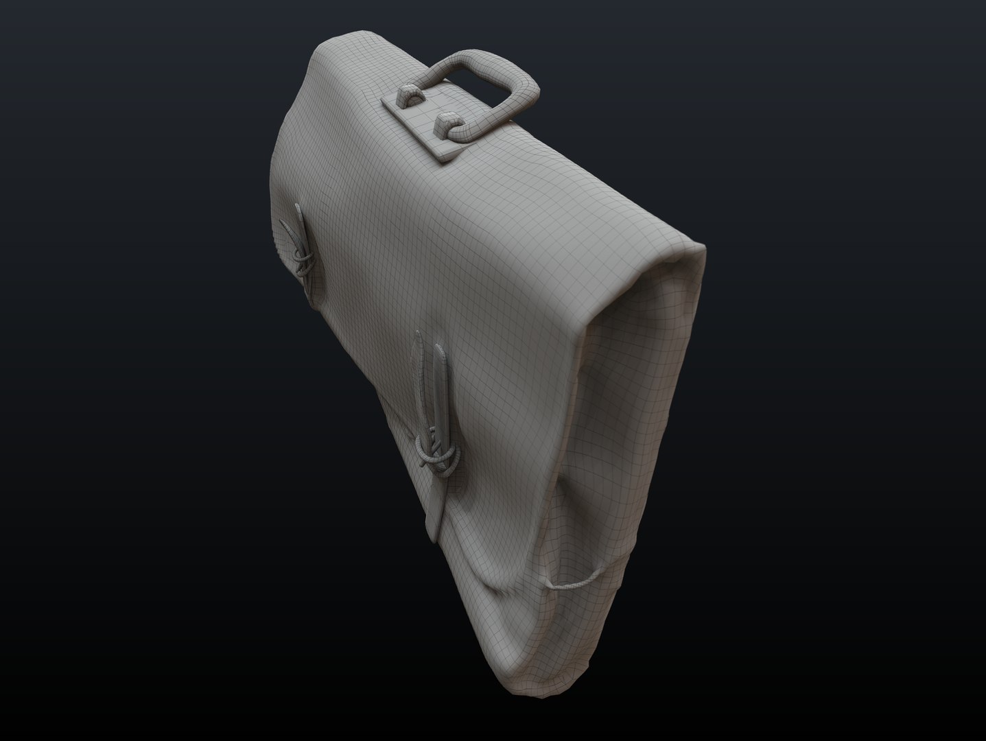 3D 34 Satchel - TurboSquid 1258522