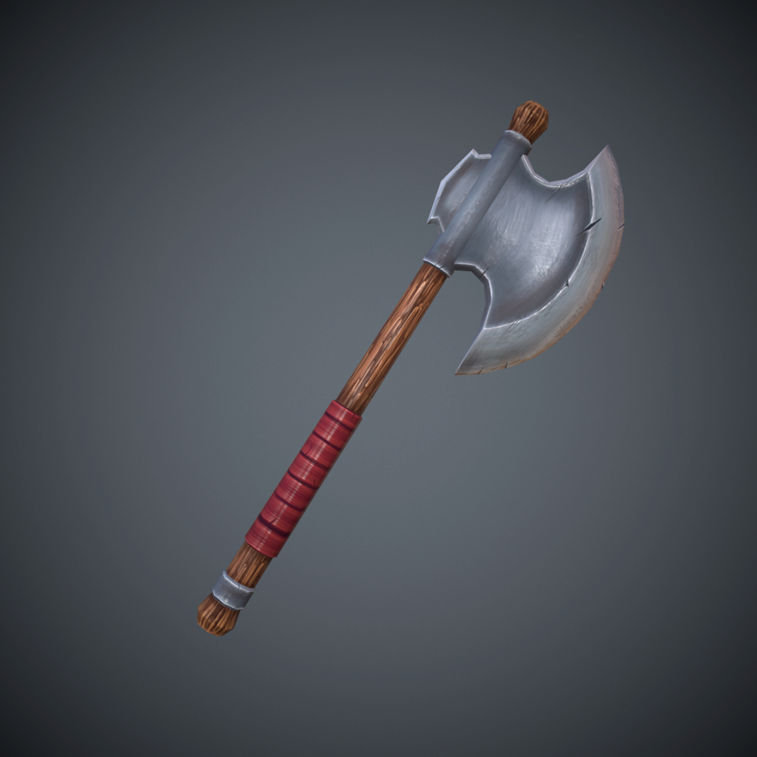 hand painted axe max