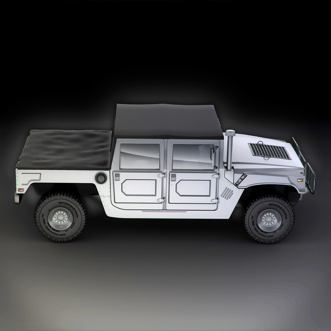 Hummer H1 3d Dxf