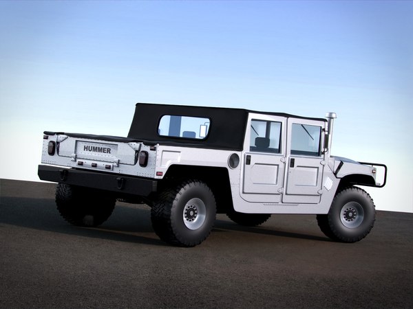 hummer h1 3d dxf