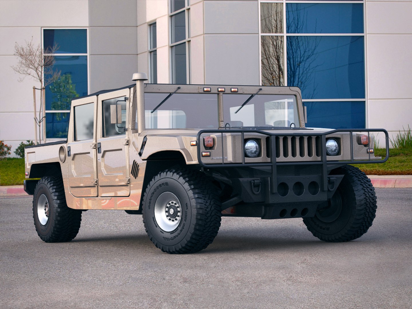 Hummer H1 3d Dxf