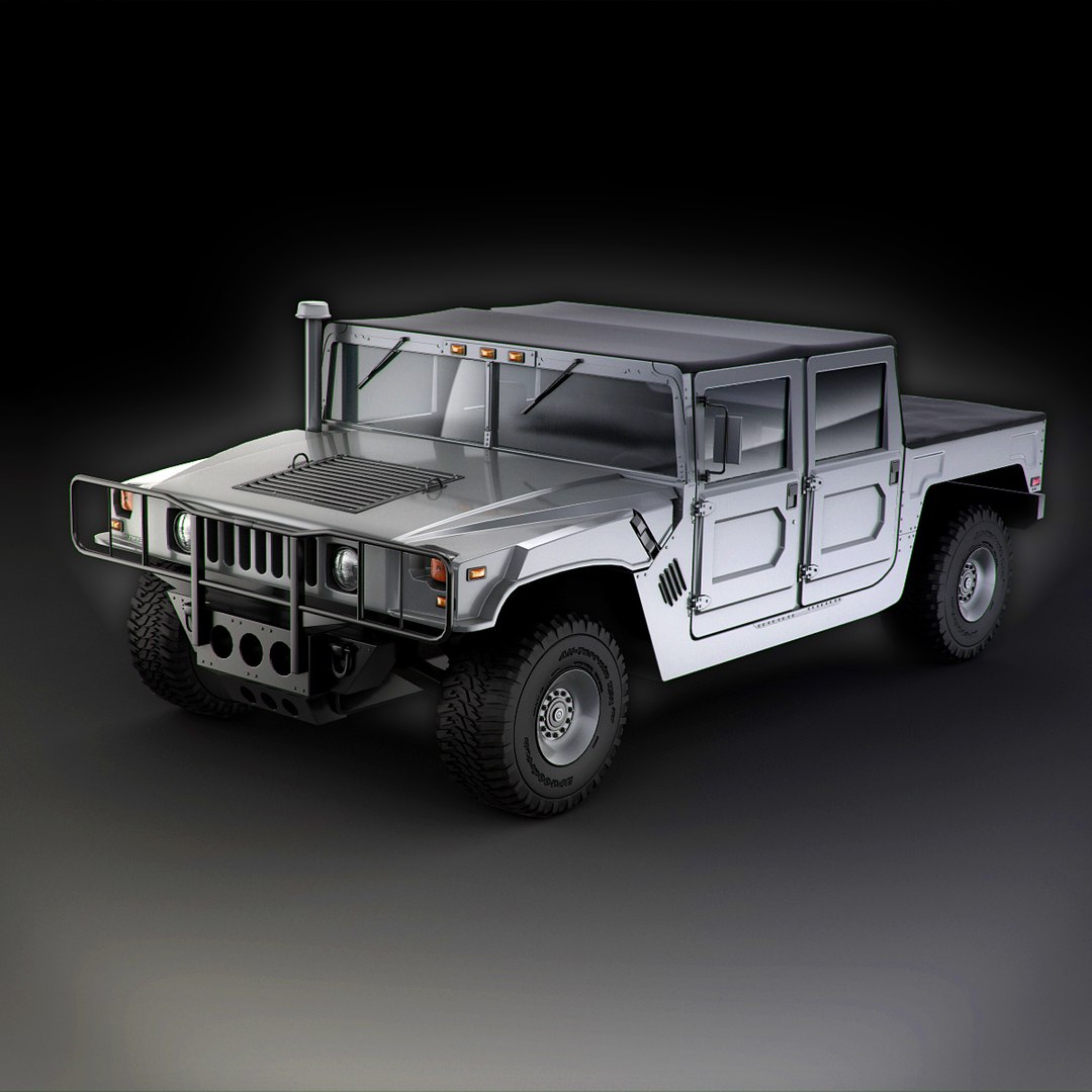 Hummer H1 3d Dxf