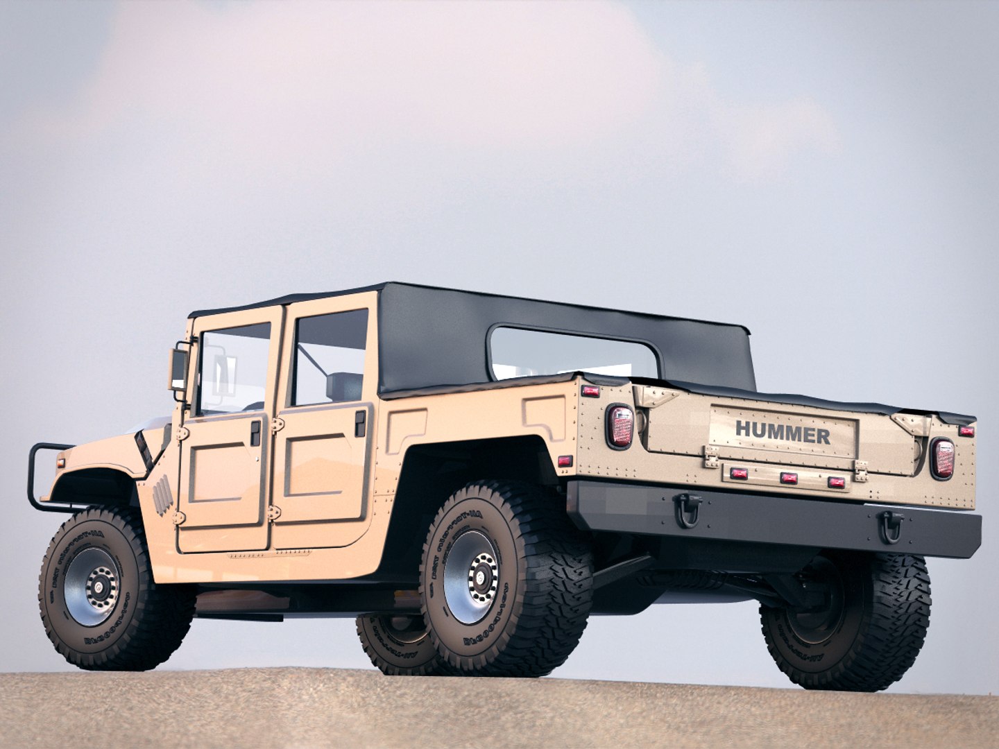Hummer H1 3d Dxf