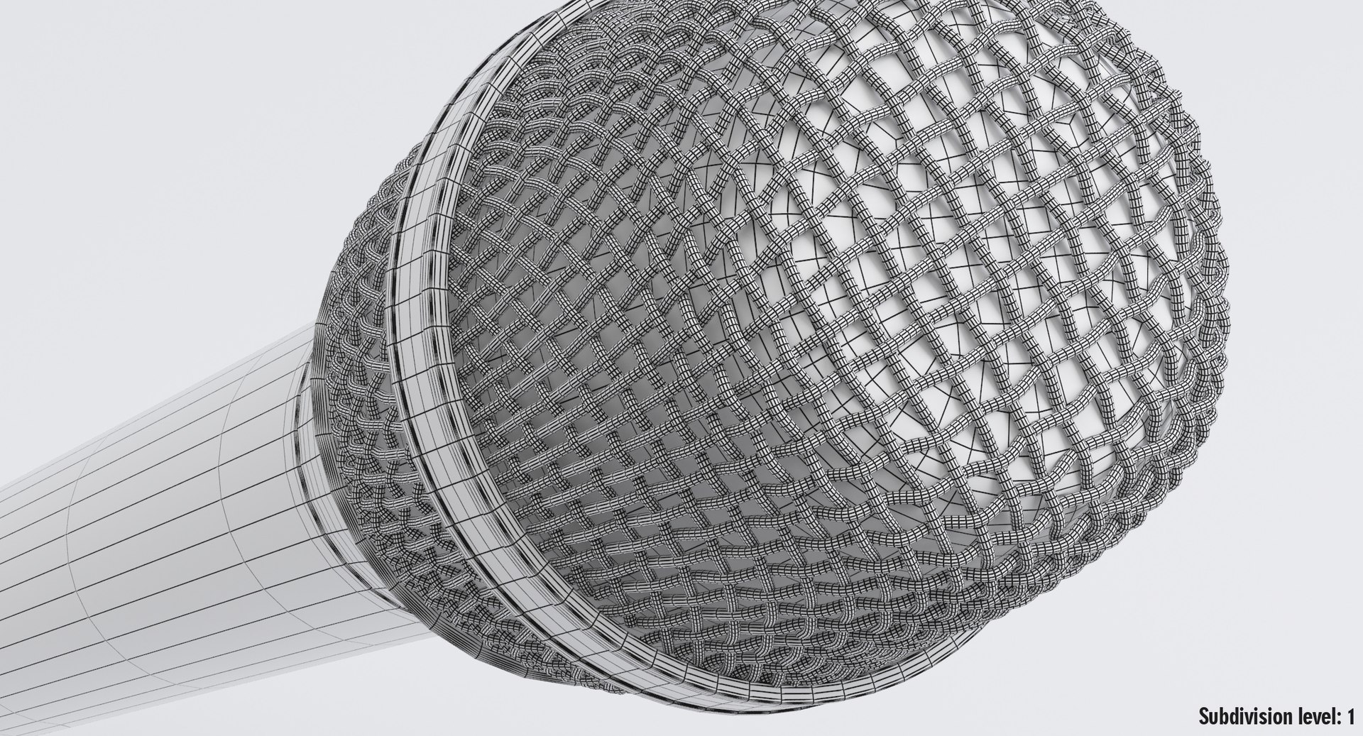 3D Classic Vocal Microphone Head - TurboSquid 1262657
