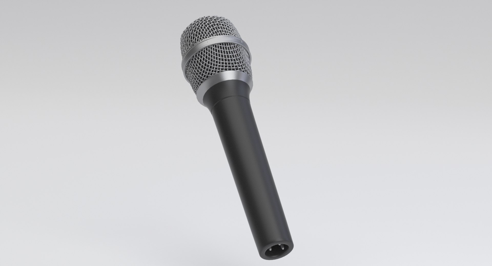 3D Classic Vocal Microphone Head - TurboSquid 1262657