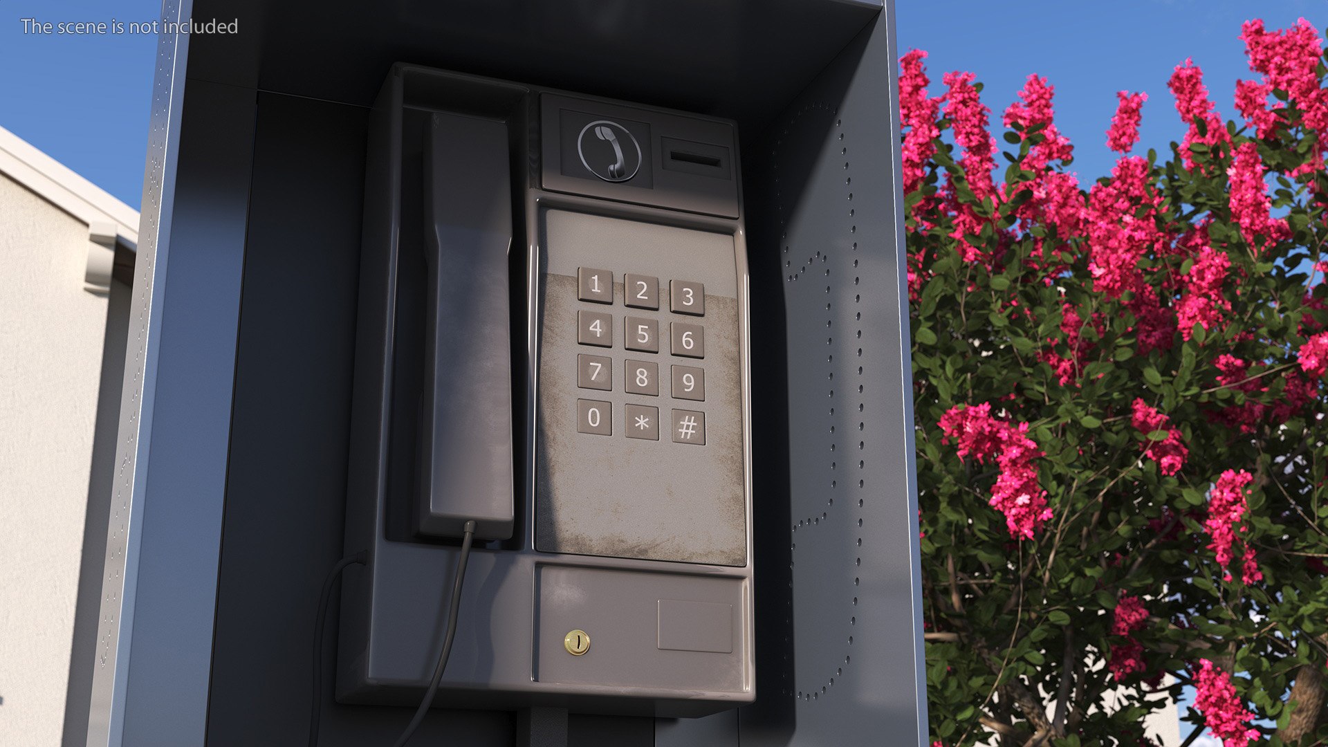 3D Payphone With Base Unit Model - TurboSquid 2270538