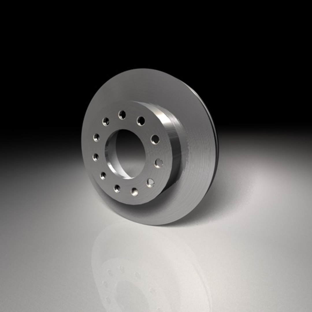 3d Model Of Brake Disk