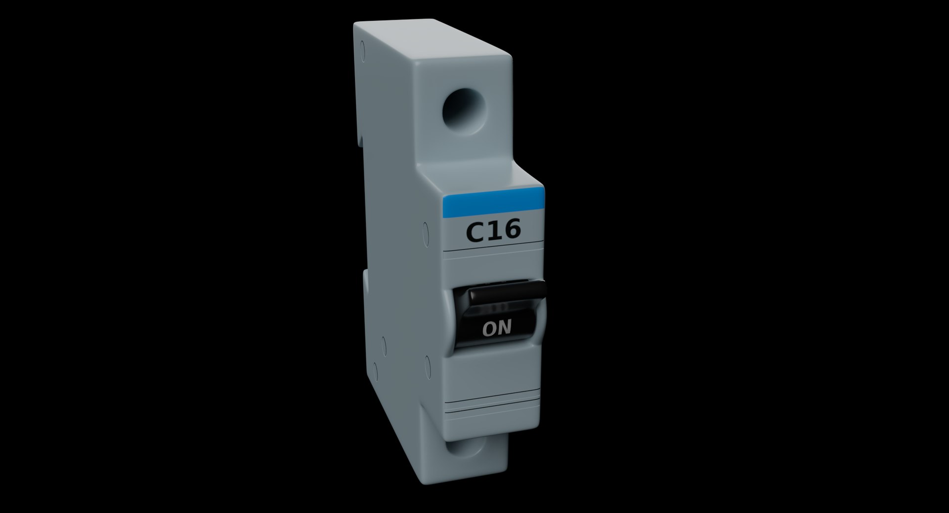 3D Electric Automatic Switch - TurboSquid 1318558