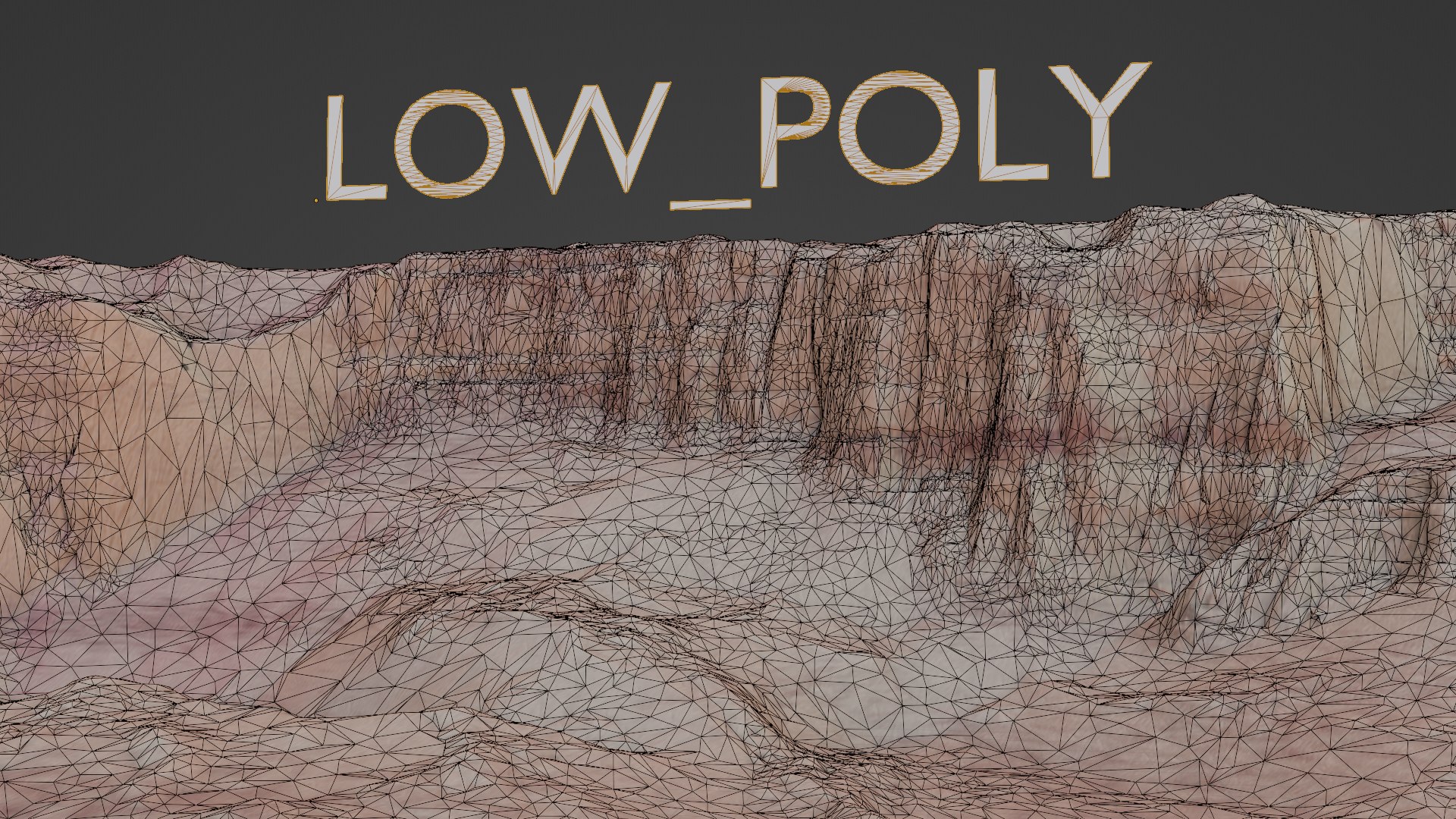 Mountain Cliff 3D Model - TurboSquid 2130855